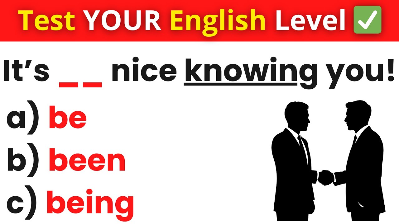 Try Not to Fail: The Hardest English Grammar Quiz on YouTube! # ...