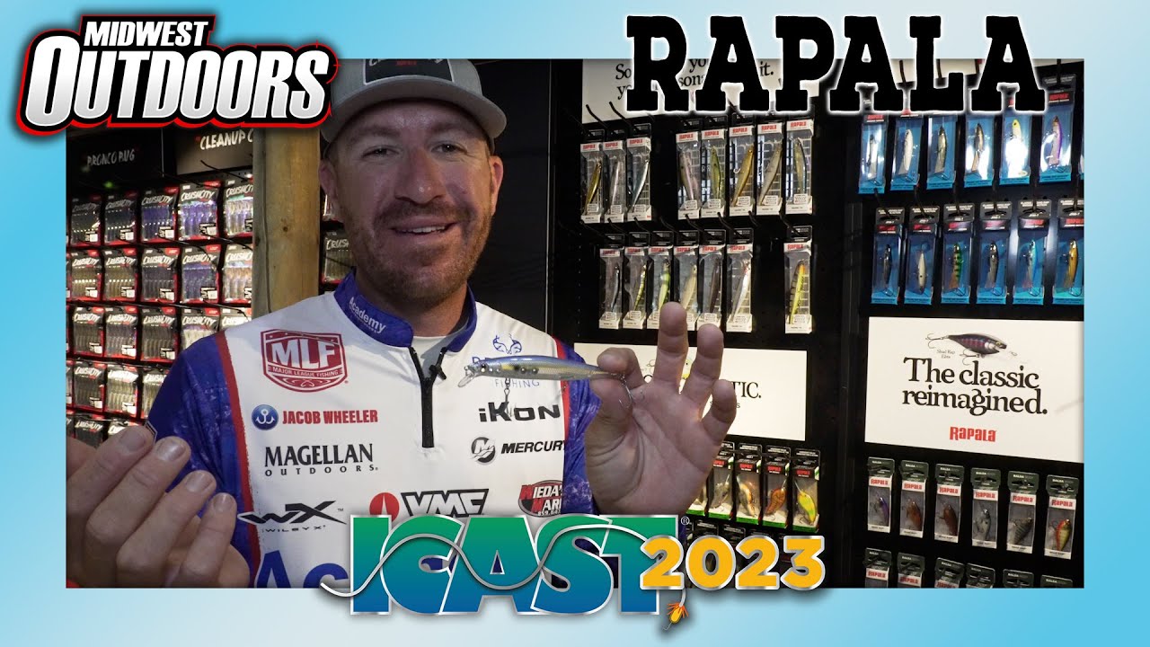 Jacob Wheeler Shows Off Rapala Hard Baits - YouTube
