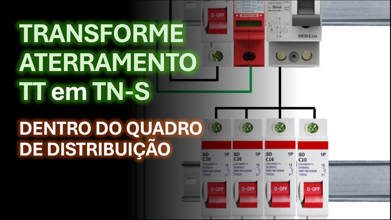 COMO TRANSFORMAR UM ATERRAMENTO TT em TN-S no quadro de distribuição ...