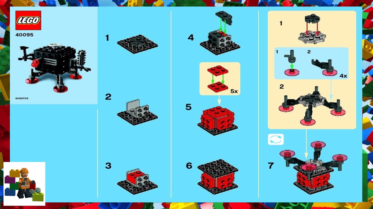 LEGO instructions - Monthly Mini Model Build - 40095 - Micro Manager (2 ...