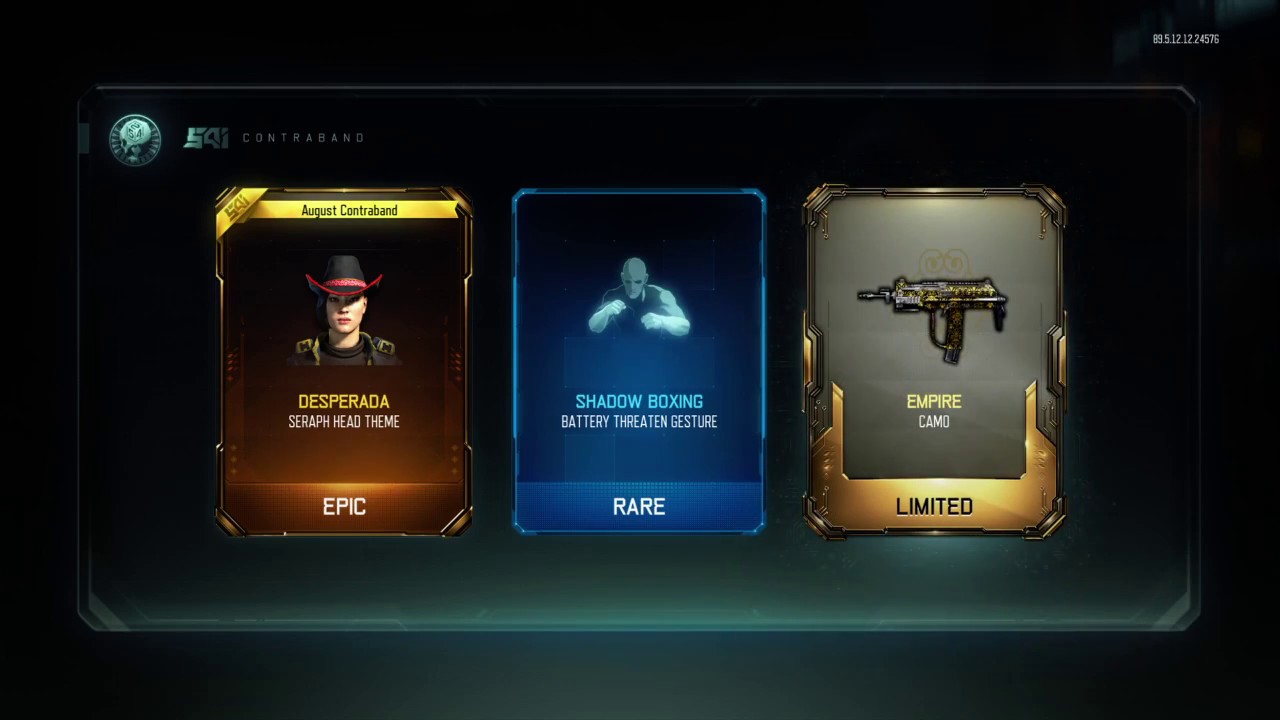 Black Ops III 2400 Cod Point Rare Supply Drop Opening - YouTube