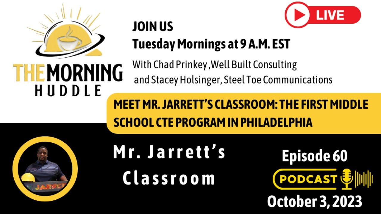 The Morning Huddle Episode 60: Meet Mr. Jarrett's Classroom - YouTube