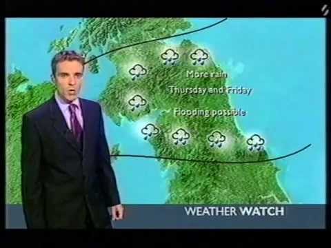 BBC Weather 11th August 2004: Thunderstorms - YouTube