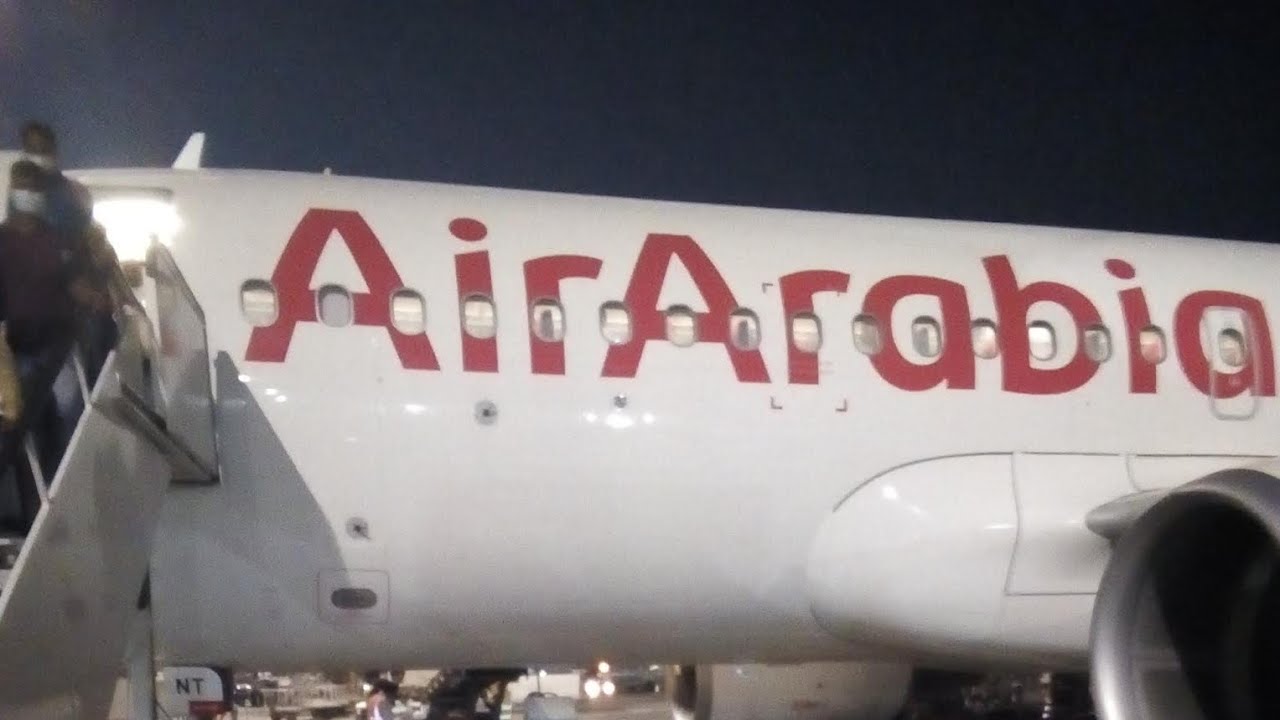 Air Arabia G9-462 Landing In Sharjah Airport - YouTube