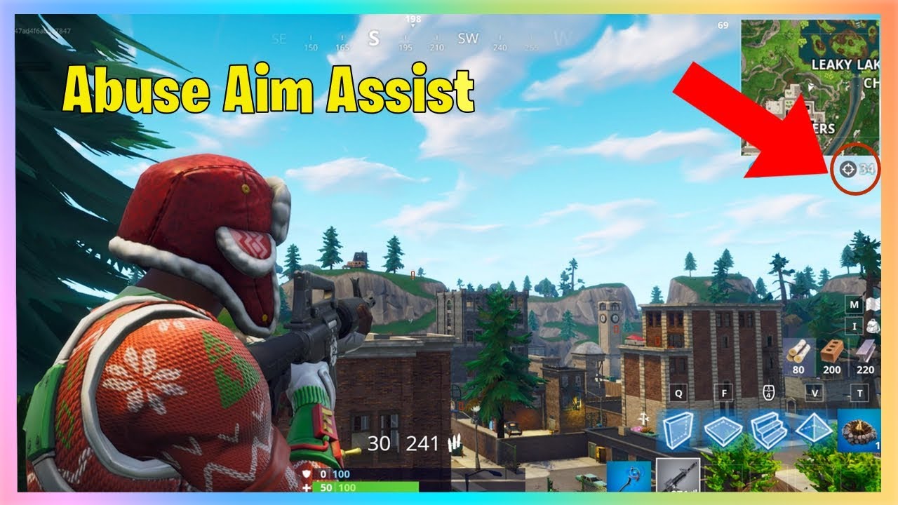 *NEW* How to get better aim in Fortnite - YouTube