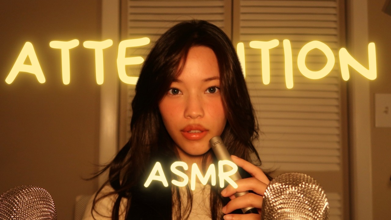 ASMR Mic Triggers & Ear to Ear Whispers 👂 Mouth Sounds for Deep Sleep 😴 ...