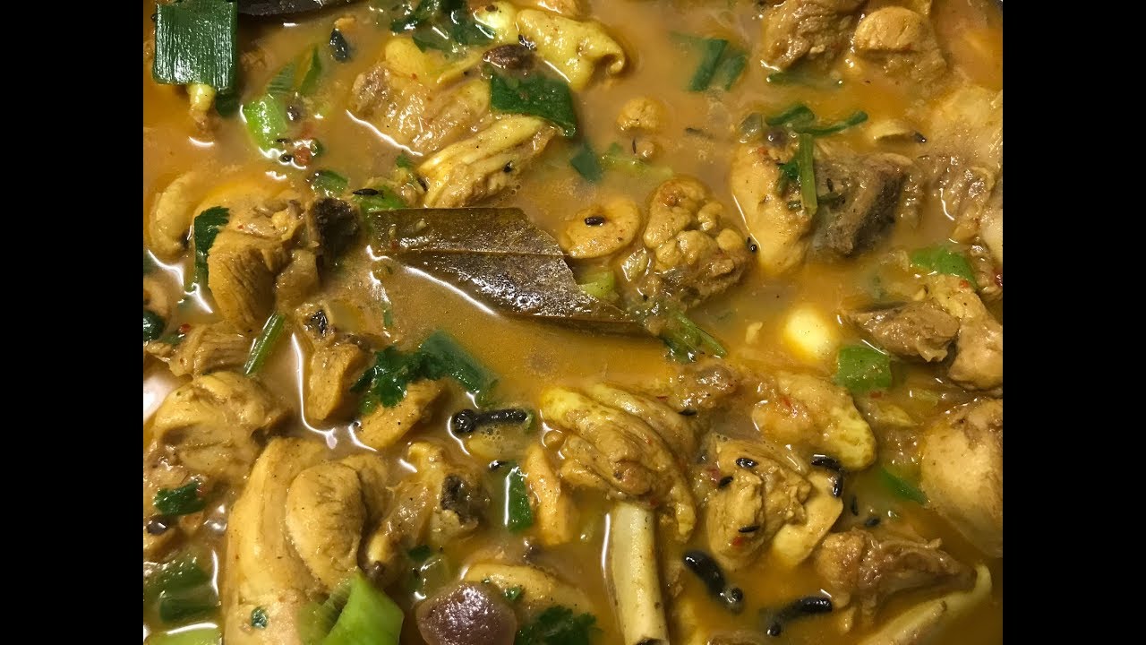 Nepali chicken curry | nepali food recipe| dashain chicken curry recipe ...