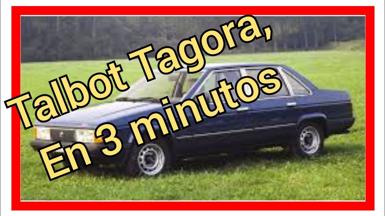 🚗🚗 Talbot Tagora, en 3 minutos 🚗🚗 - YouTube