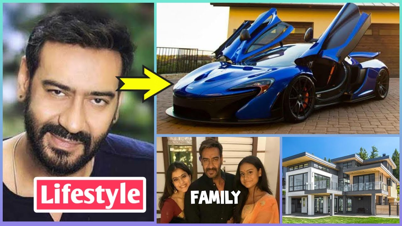 Ajay Devgan Lifestyle, Family, career, networth, car collection ...