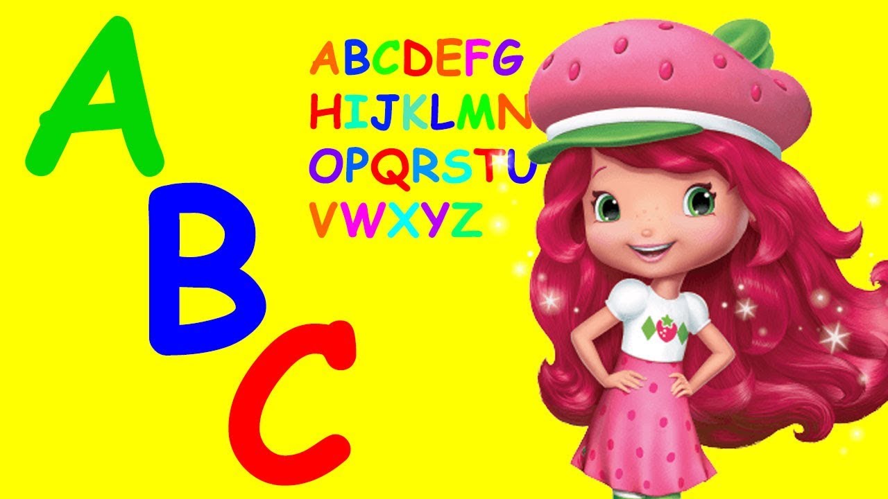 Learn ABCs Strawberry Shortcake Teaches Foam Alphabet Puzzle - YouTube