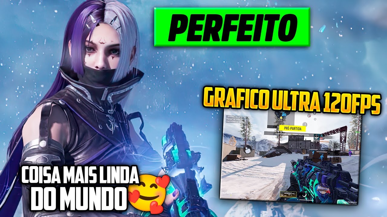 JOGANDO COD MOBILE NO NOVO IPAD PRO M4 COM GRAFICOS NO ULTRA 120FPS ...