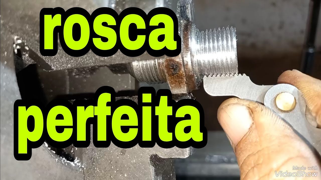 Como fazer rosca em conexão - YouTube