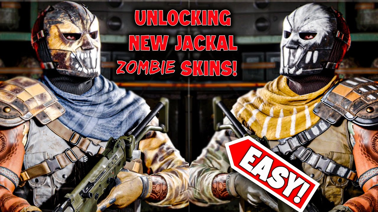 HOW to UNLOCK JACKAL ZOMBIE SKINS in COD BLACK OPS COLD WAR! HOW to ...