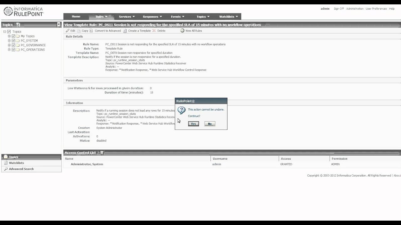 How to create a PMPC Rule to Alert on Non Responsive Sessions - YouTube