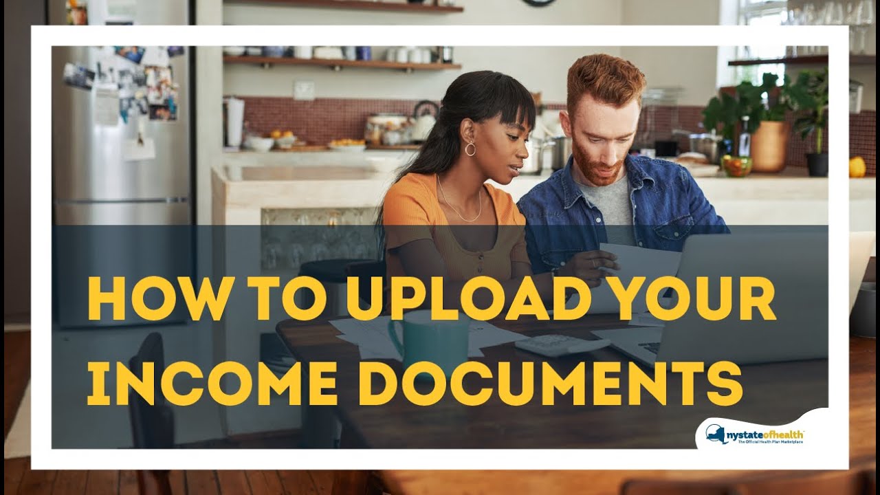 How To Upload Your Income Documents - YouTube