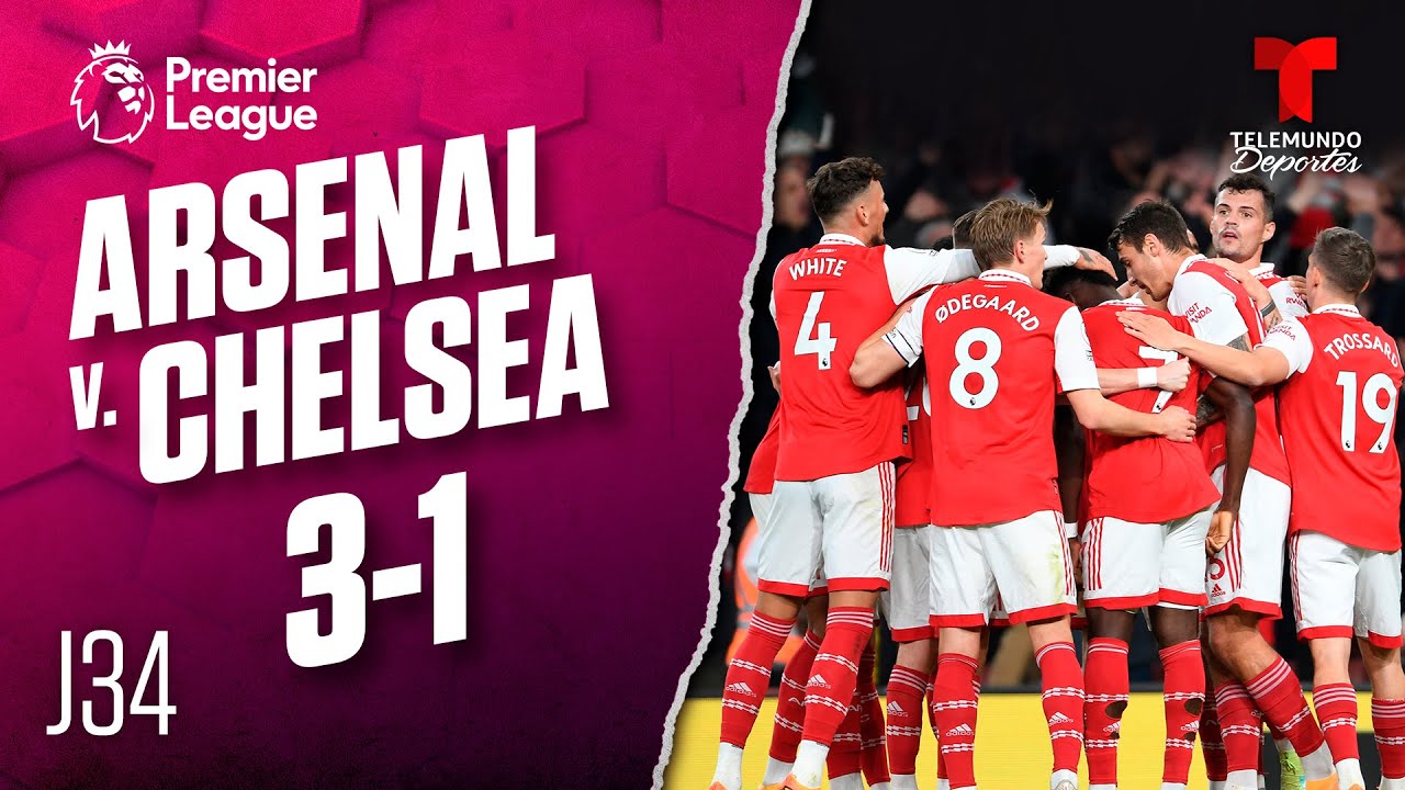 Highlights & Goals | Arsenal v. Chelsea 3-1 | Premier League ...