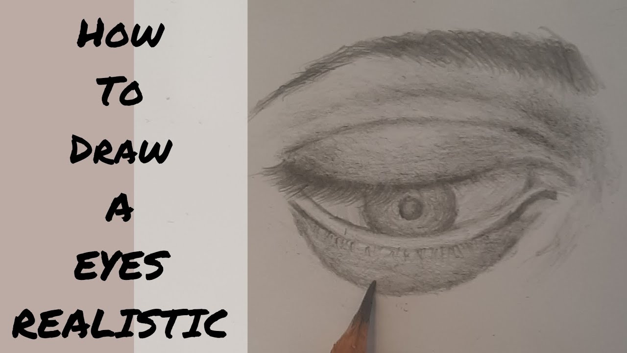 How To Draw A Hyperrealistic Eyes / Tutorial Drawing Eyes hyper ...