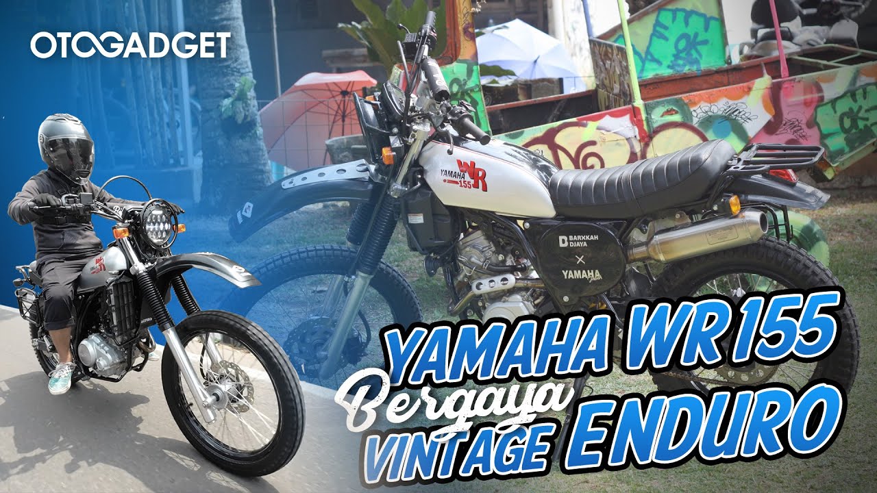 Yamaha WR 155 Custom Vintage Rasa Baru... - YouTube