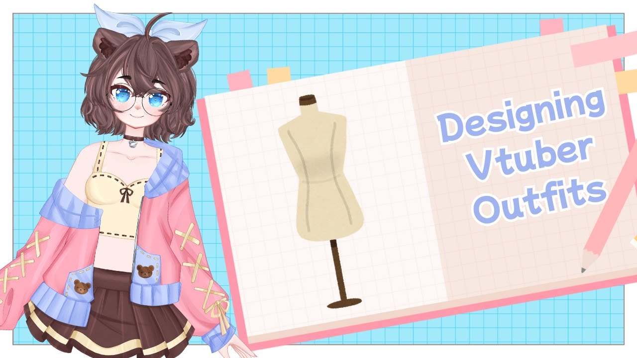 [Art Stream] Designing Vtuber Outfits - YouTube