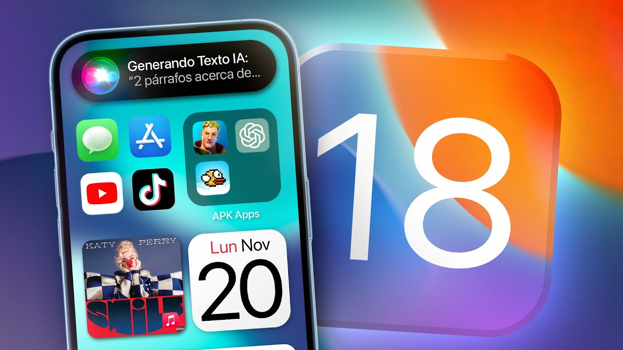 iOS 18 - La Gran Evolución!! - YouTube