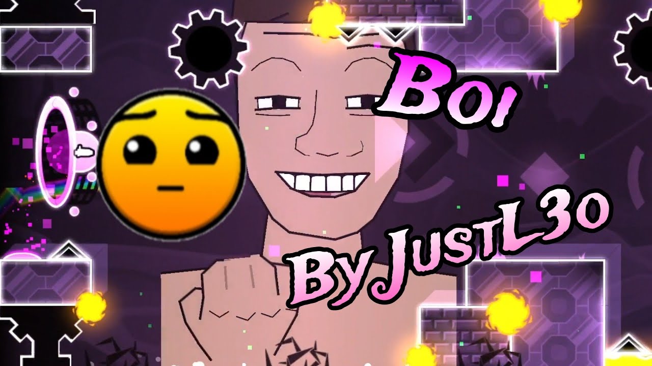 Geometry Dash 2.2 | Hard Level | Boi By JustL3o [All Coins] - YouTube