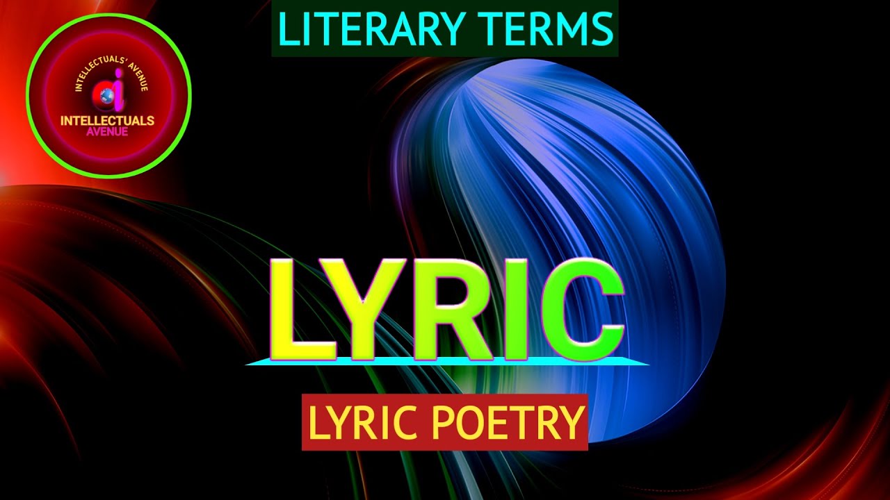 Lyric Definition Examples From Works of English Literature Urdu Hindi ...