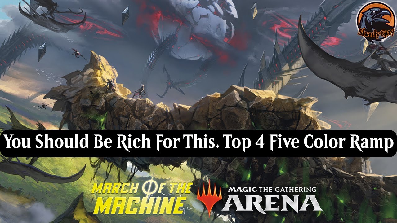 Гайд на колоду 5 Color Ramp (Top 4) March of Machine Standart BO1 + BO3 ...