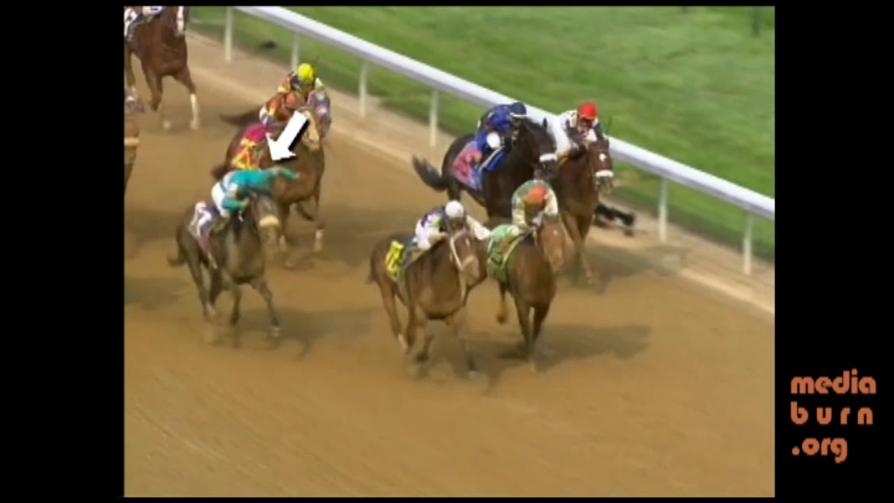 Mike Smith and Giacomo win Kentucky Derby 2005 - YouTube