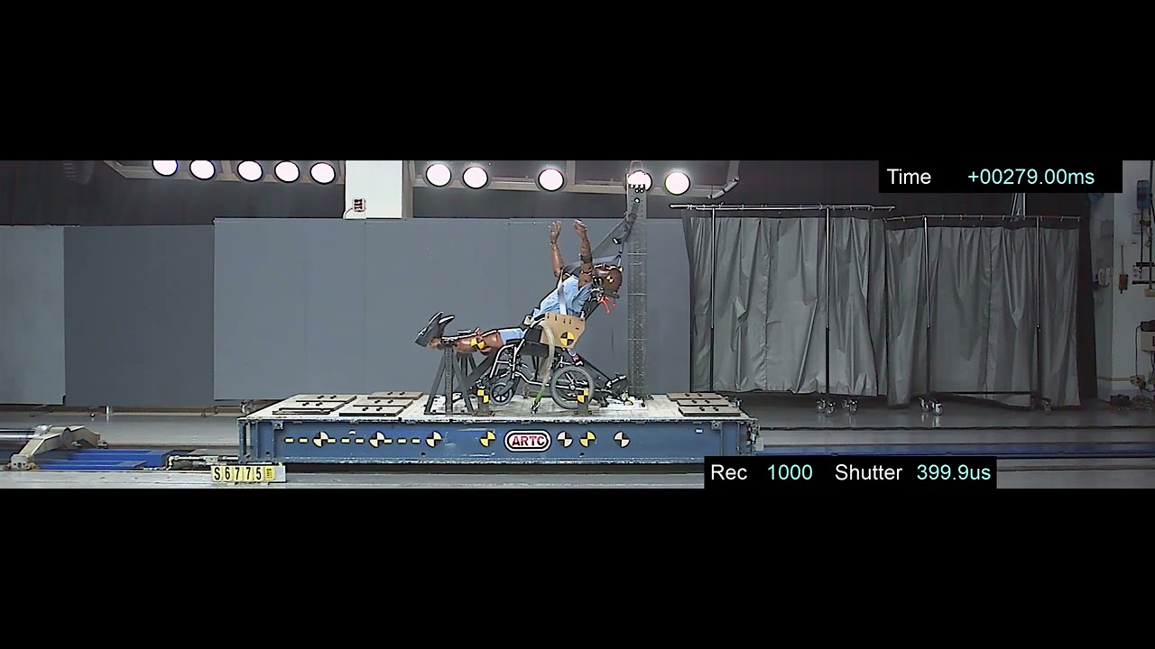 Karma Ergo Lite 2 TL lightweight wheelchair | Crash Test Approved - YouTube