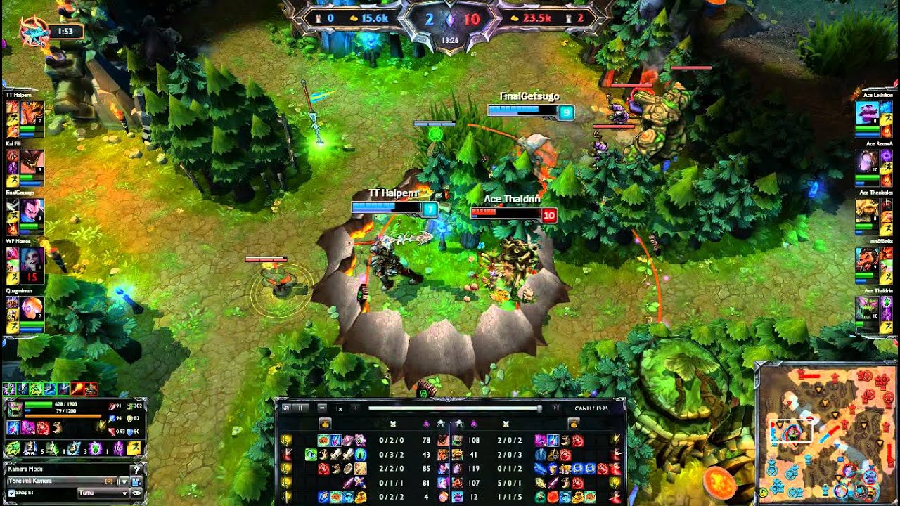 Aces - TT League of Legends 13 11 2014 - YouTube