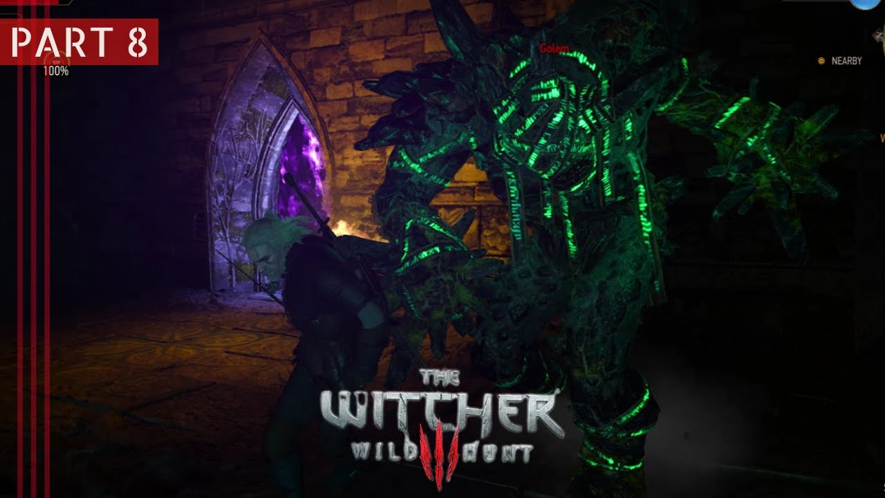 Golem and White Frost | The Witcher 3: Wild Hunt Gameplay | PART 8 ...