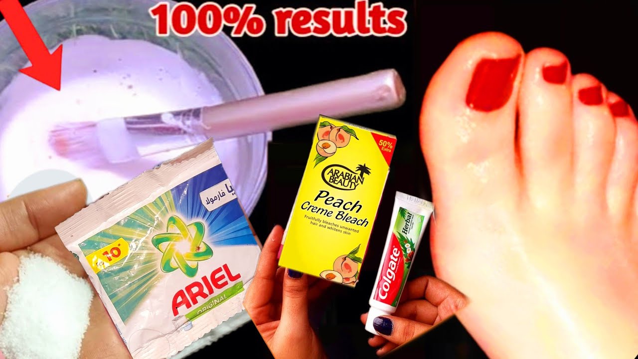 Hands And Feet Whitening Bleach Manicure Pedicure At Home #Hands Feet ...
