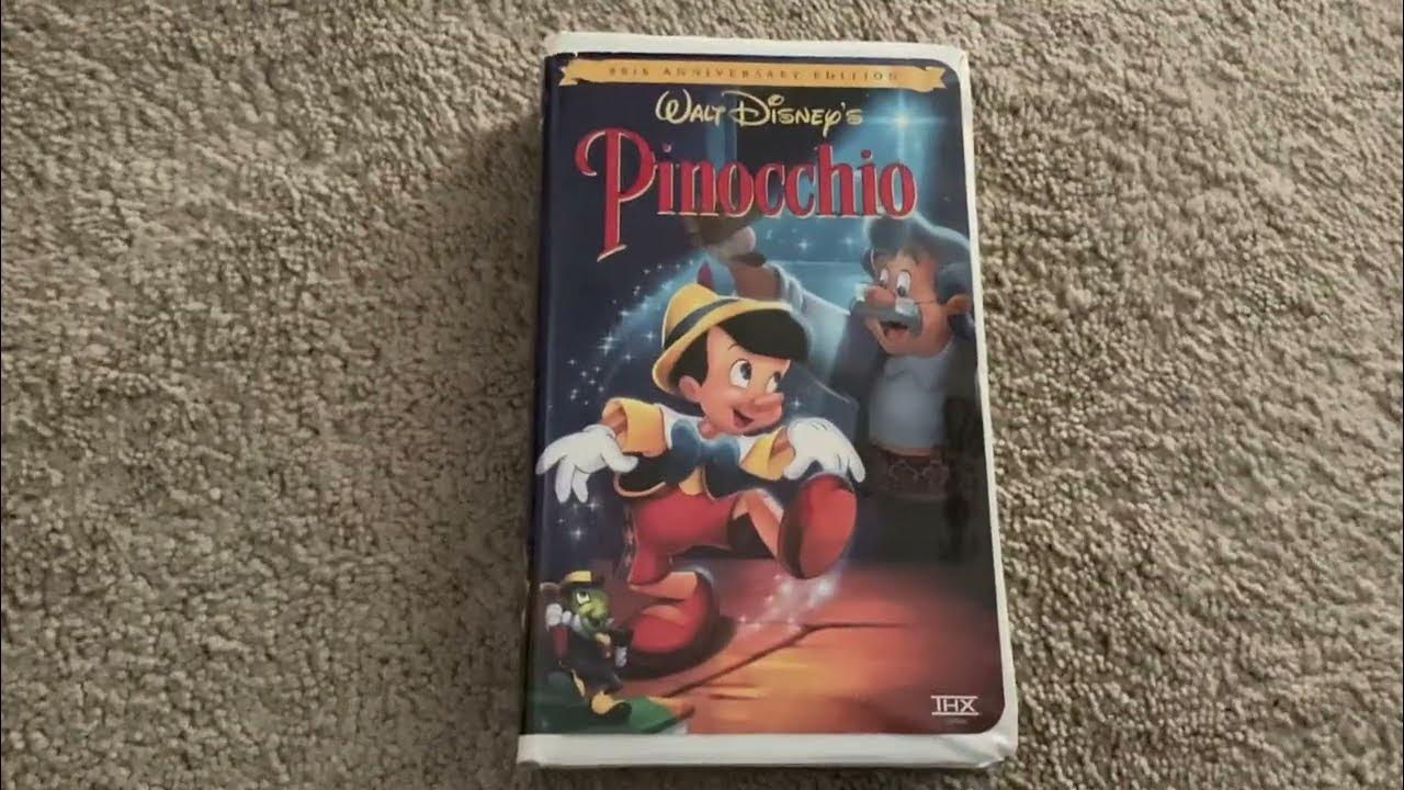 Pinocchio (1940) VHS Overview - YouTube