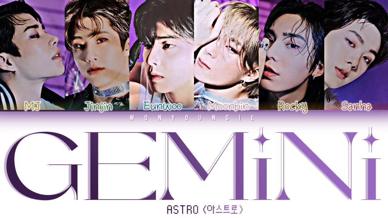 ASTRO (아스트로) – gemini Lyrics (Color Coded Han/Rom/Eng) - YouTube