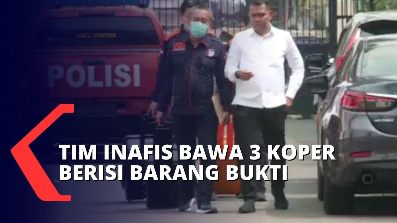 Tim Inafis Polri Lakukan Olah TKP Kasus Polisi Tembak Polisi di Rumah ...