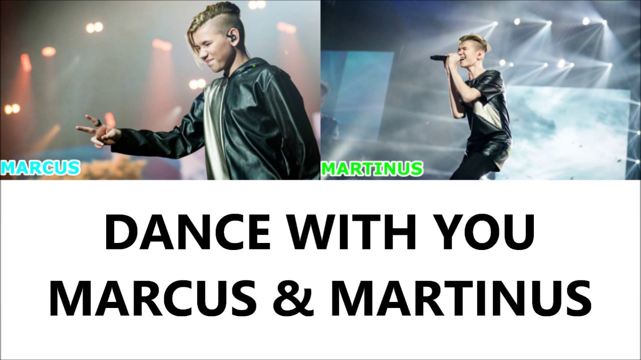 DANCE WITH YOU - MARCUS & MARTINUS LYRICS (COLOR CODED) - YouTube