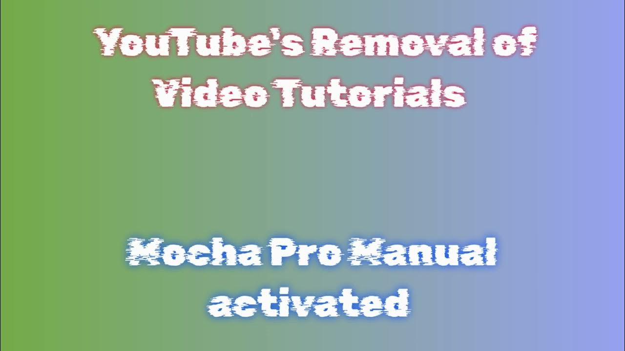 Steps how to Download & free Install Mocha Pro - YouTube