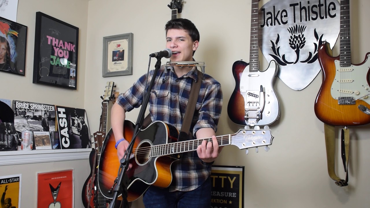 Jake Thistle -- Trapped (Bruce Springsteen/Jimmy Cliff solo acoustic ...