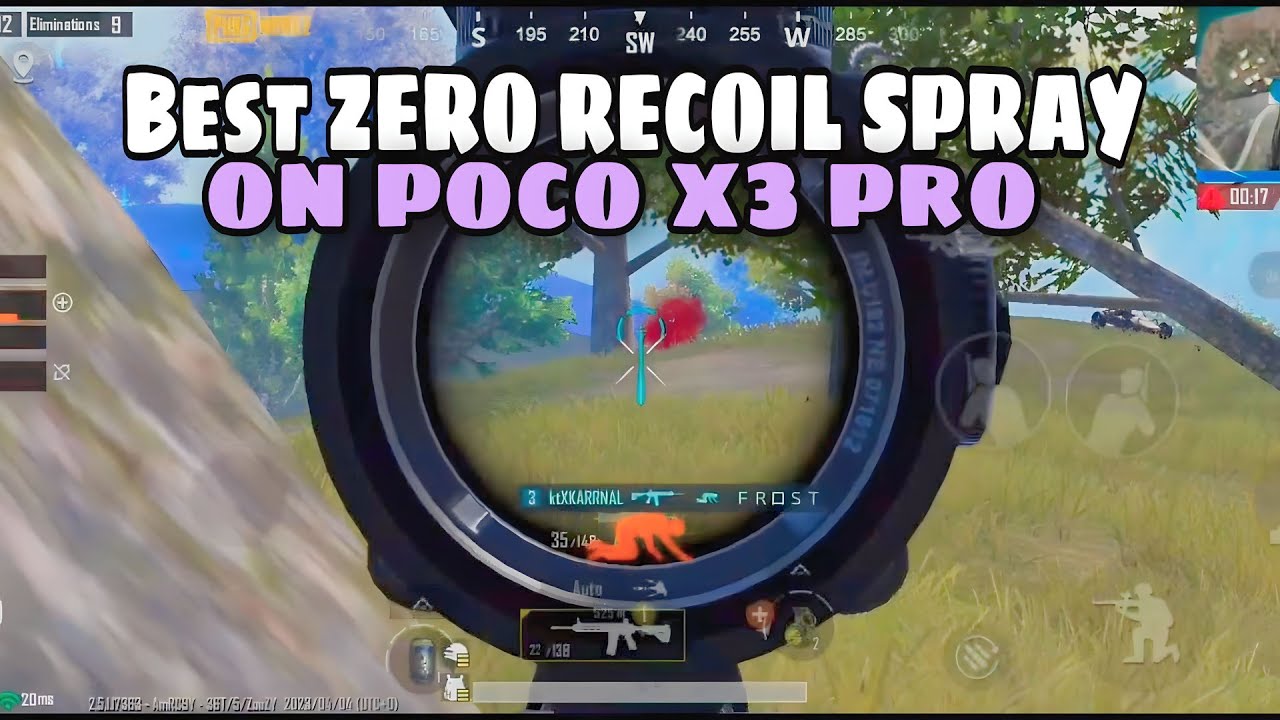 Best zero recoil spray in poco x3 pro #shorts - YouTube