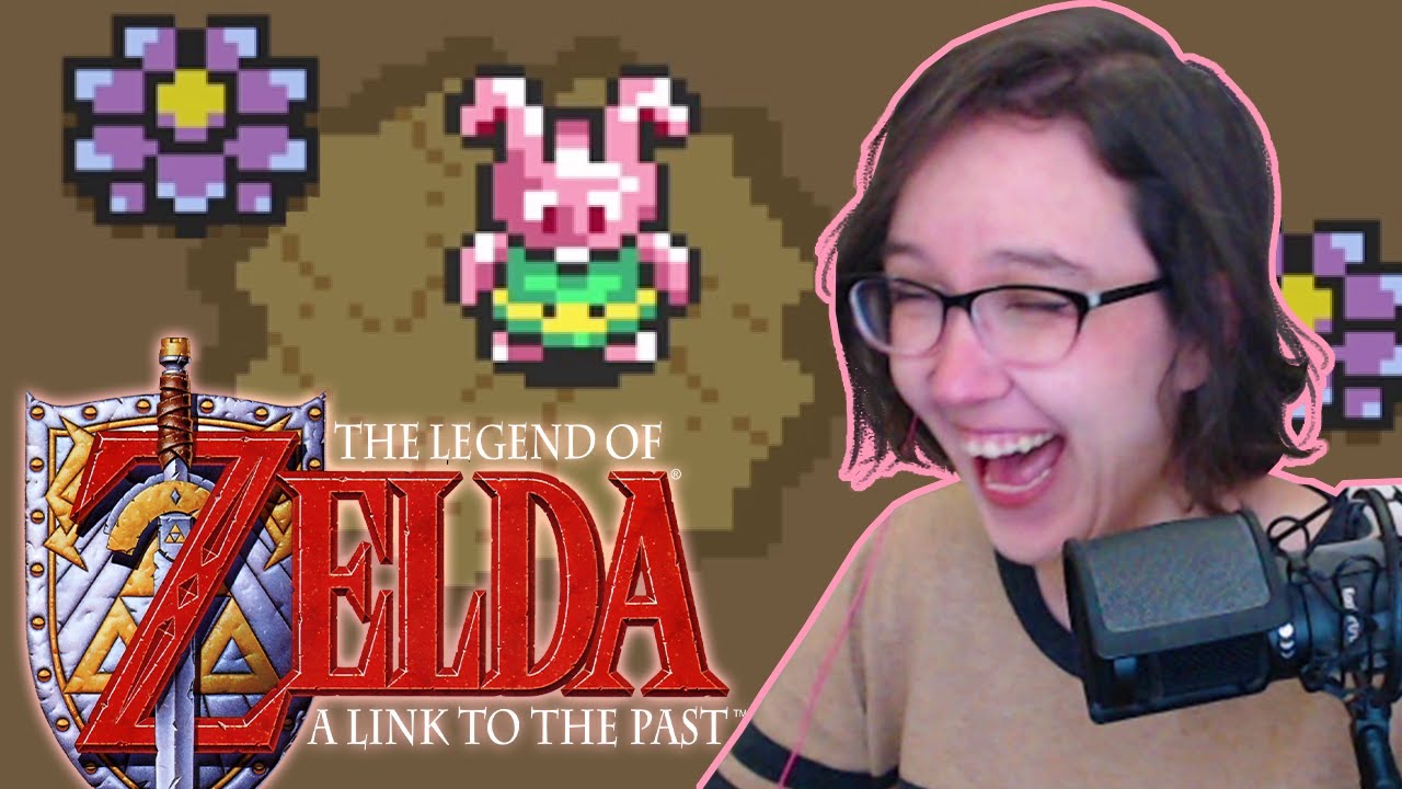 my first zelda: a link to the past playthrough | link is a bunny ...