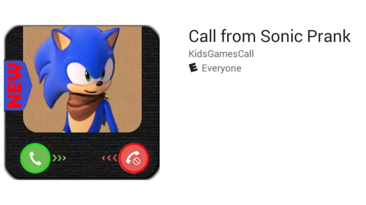 Call from sonic prank - YouTube