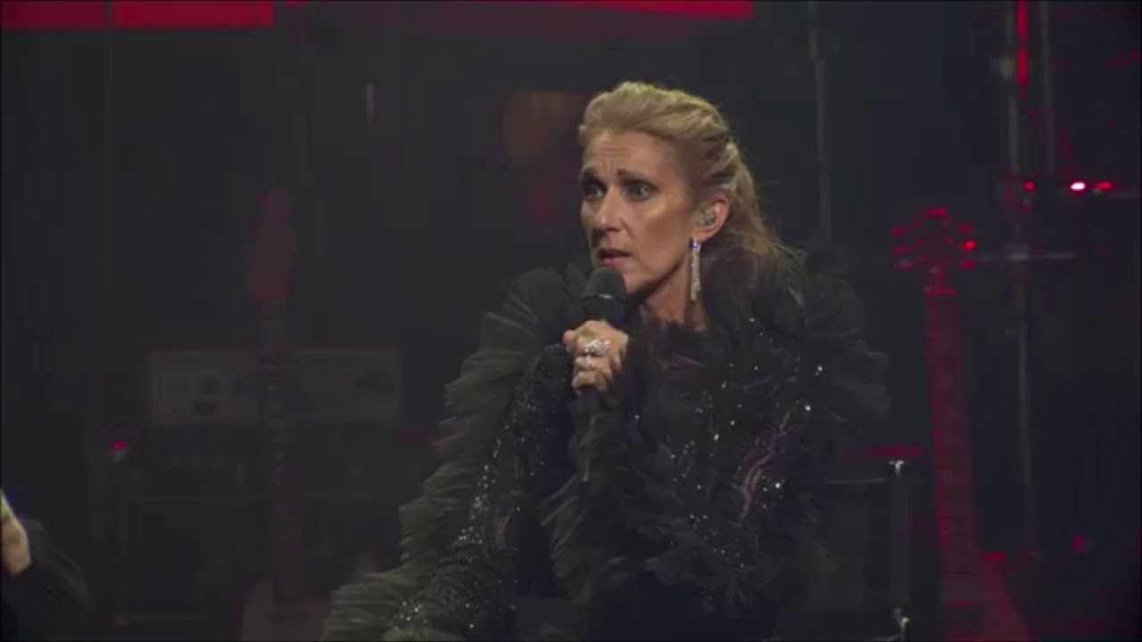 Celine Dion about LP from her live on Facebook - YouTube