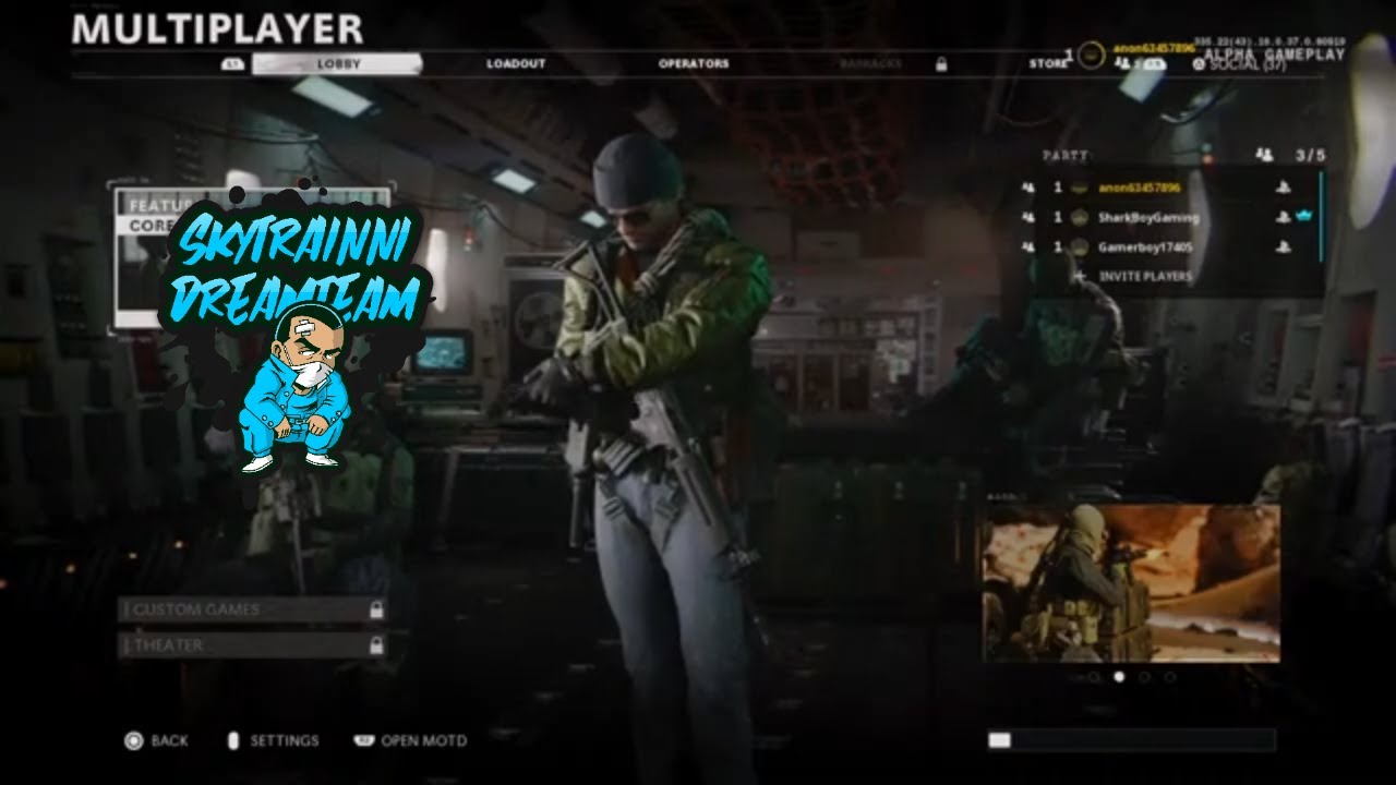 [PS4] - Dreamteam - cod cold war - alpha (SkytrainNI) - YouTube