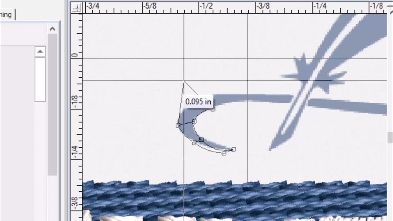 How I Digitized a Custom Logo ~ Using Wilcom Hatch - YouTube