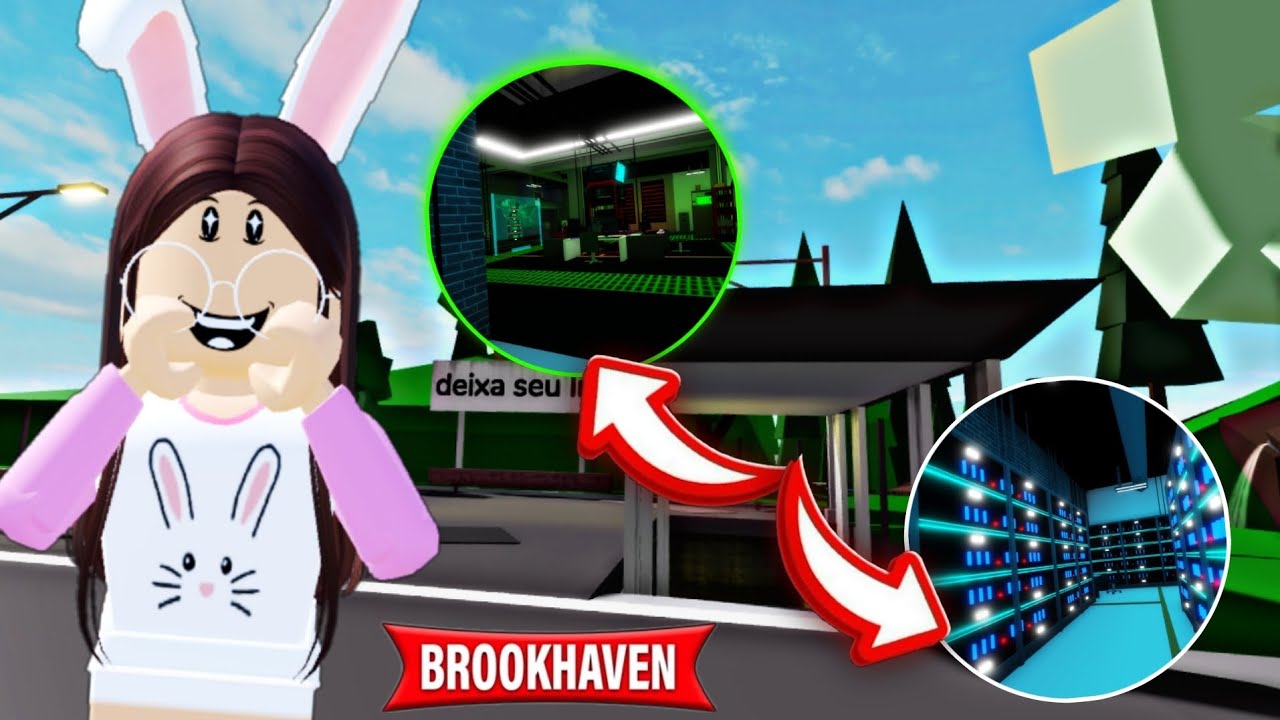 Nova ATUALIZAÇÃO NO BROOKHAVEN + CASA DE HACKER! 🏡 - YouTube