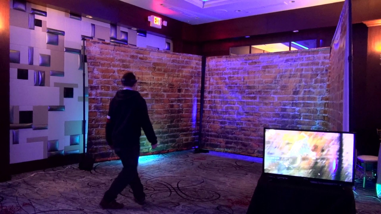 Holographic Game sample - YouTube