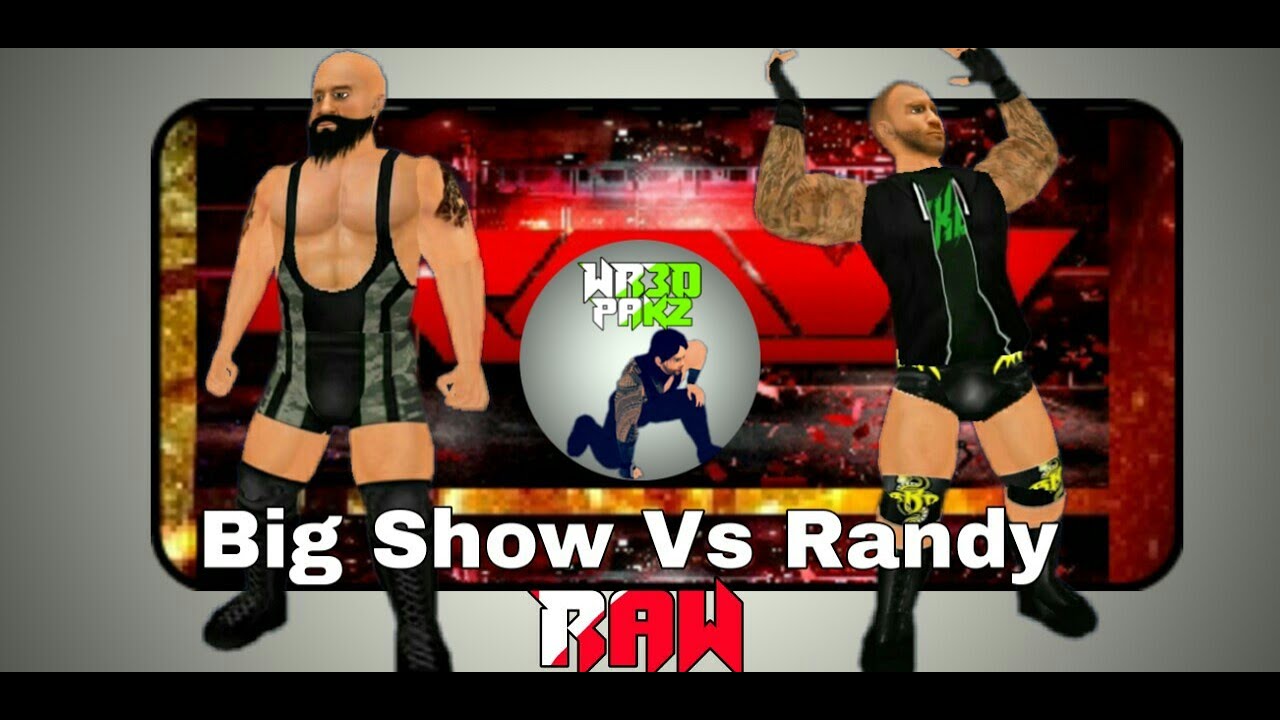 WR3D 2K20 RANDY ORTION VS BIG SHOW FULL MATCH - YouTube