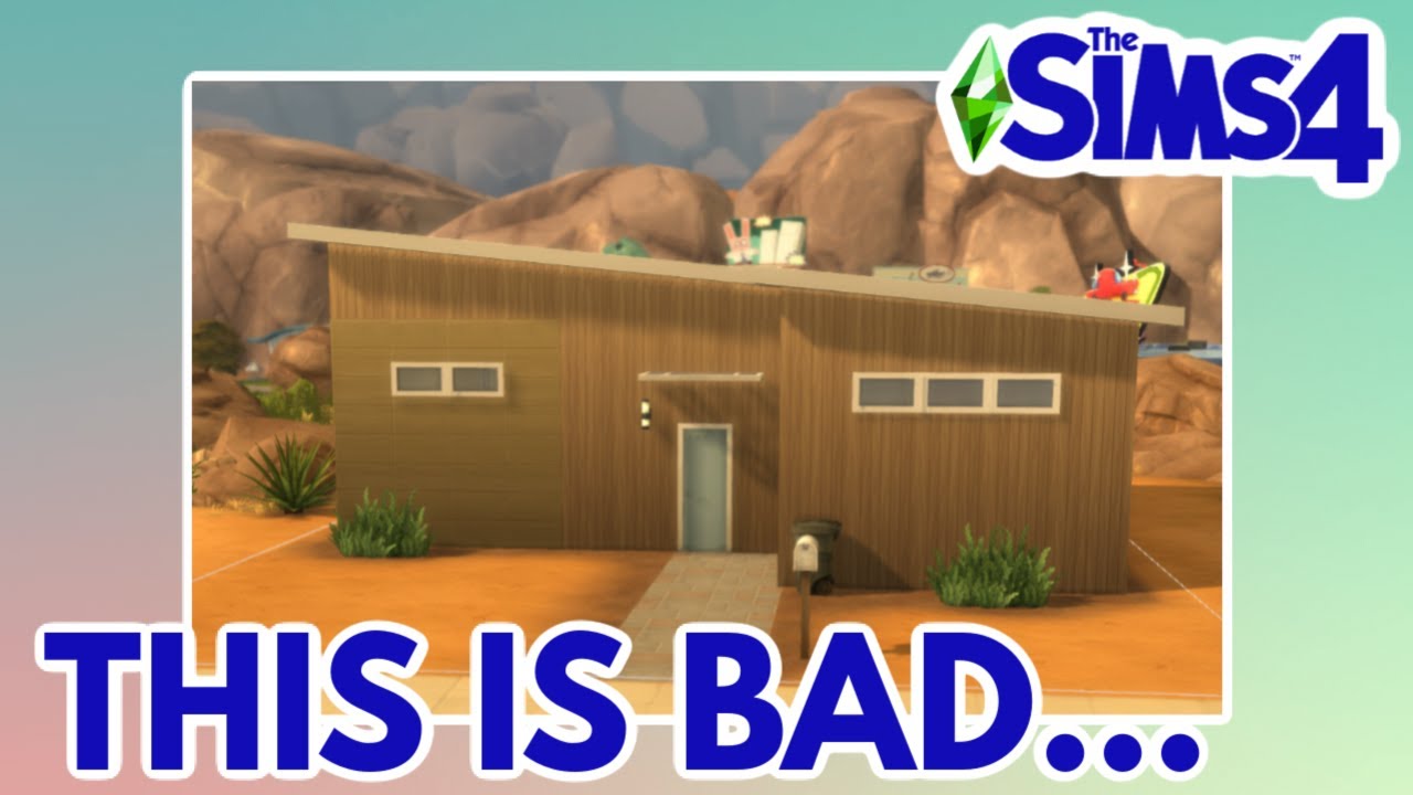 I Tried to Fix One of THE WORST Houses in The Sims 4 🏡 #SpeedBuild # ...