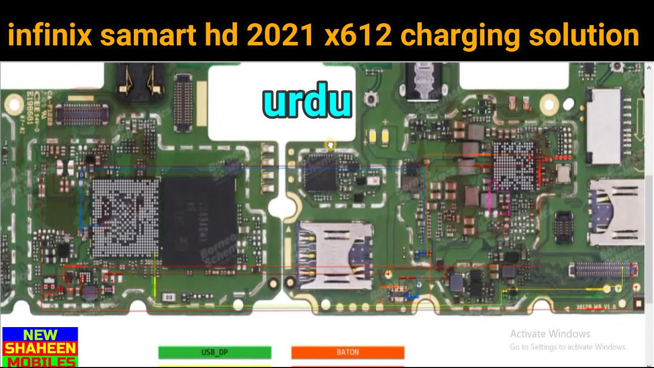 infinix samart hd 2021 x612 charging solution by new shaheen mobiles ...