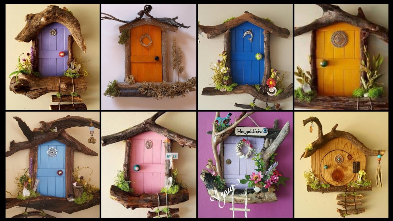 diy best pebble Wood bird house home decortion ideas||diy 55+pebble ...